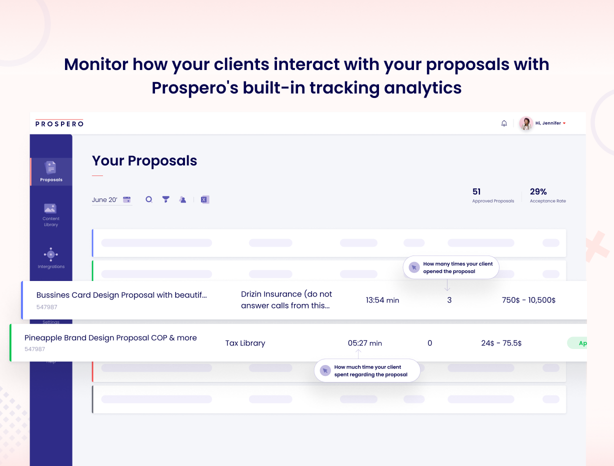 Prospero: Business Proposals | Wix App Market | Wix.com