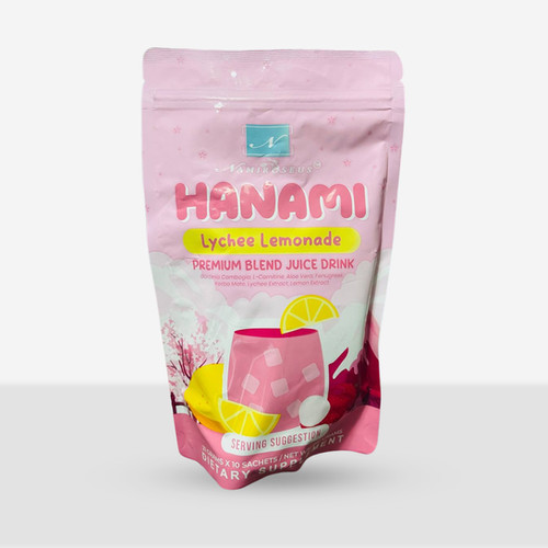NAMIROSEUS HANAMI LYCHEE LEMONADE PREMIUM BLEND JUICE DRINK 210G ...