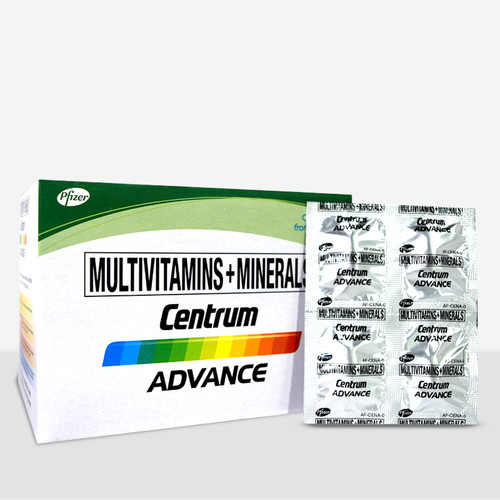 CENTRUM ADVANCED MULTIVITAMINS PLUS MINERALS 30pcs | GoNGlowUAEPH