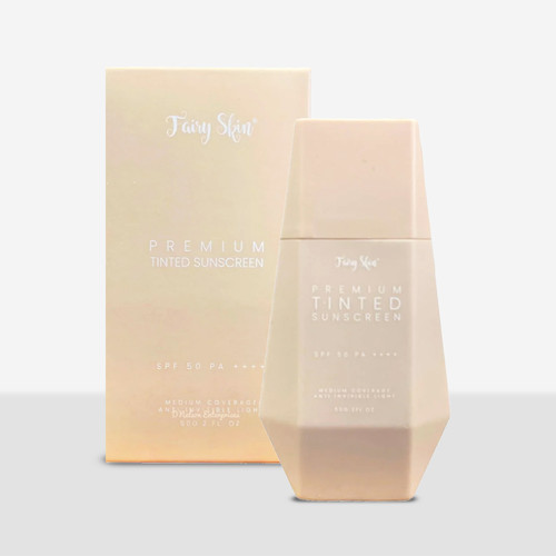 Fairy Skin Premium Tinted Sunscreen Spf50 Gonglowuaeph
