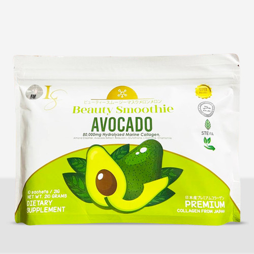 LUXE SLIM BEAUTY SMOOTHIE AVOCADO 21G | GoNGlowUAEPH