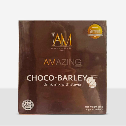 IAM WORLDWIDE AMAZING CHOCO-BARLEY DRINK MIX (10SACHETS) | GoNGlowUAEPH