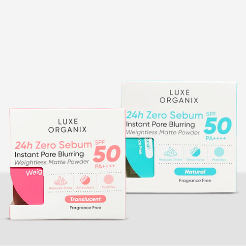 LUXE ORGANIX INSTANT PORE BLURRING WEIGHTLESS MATTE POWDER | GoNGlowUAEPH