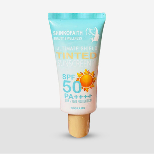 SHINKO FAITH BEAUTY & WELLNESS ULTIMATE SHIELD TINTED SUNSCREEN 50G ...