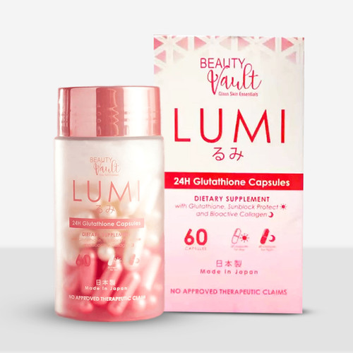 BEAUTY VAULT LUMI 24H GLUTATHIONE CAPSULE | GoNGlowUAEPH