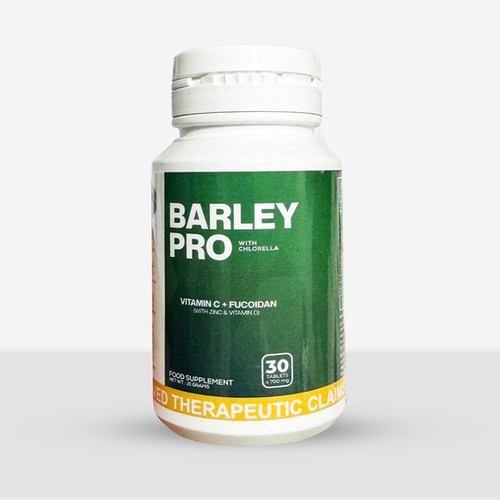 BARLEY PRO WITH CHLORELLA (30 TABLETS) | GoNGlowUAEPH
