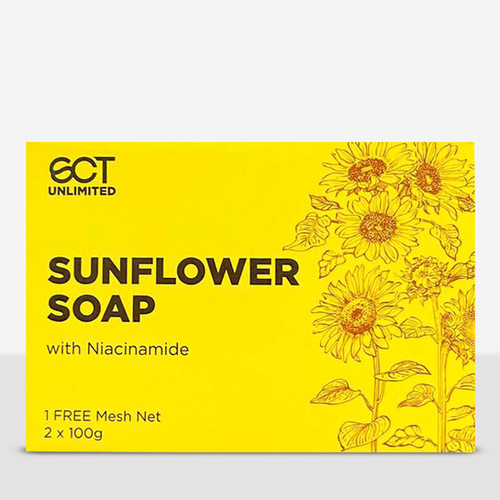 SCT UNLIMITED SUNFLOWER SOAP WITH NIACINAMIDE | GoNGlowUAEPH