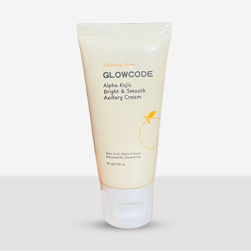 GLOWCODE ALPHA KOJIC BRIGHT & SMOOTH AXILLARY CREAM 30G | GoNGlowUAEPH