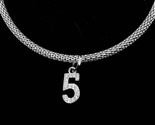 Number 5 Charm | Kiffany & Co.