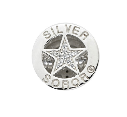 Silver Soror Charm | Kiffany & Co.