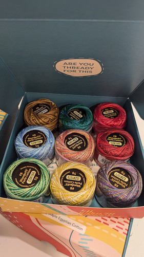 Wonderfil Eleganza Perle 8 cotton variegated threads - Karen John's ...