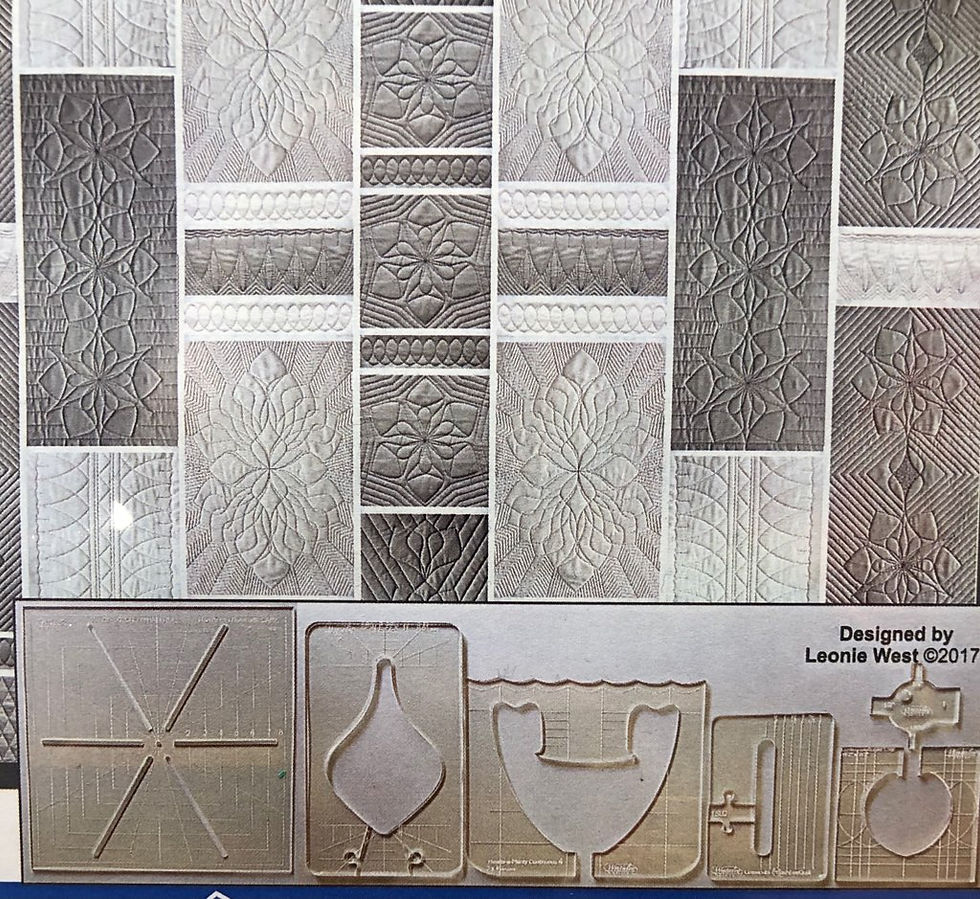 Westalee Ruler starter kit - Quilt Class in a Bag Continuum | my-sewing ...