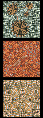 Aboriginal Print Panel | my-sewing-supplies