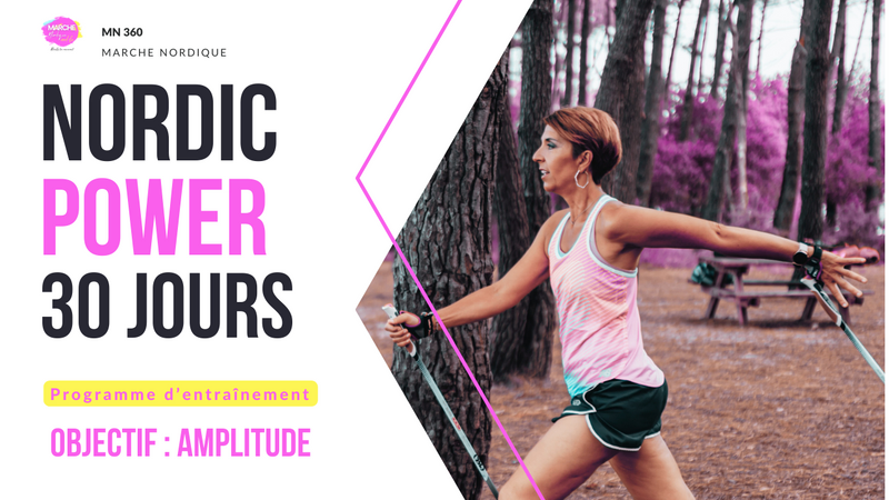 Plan d'entraînement marche nordique | Exercice Marche Nordique & Co