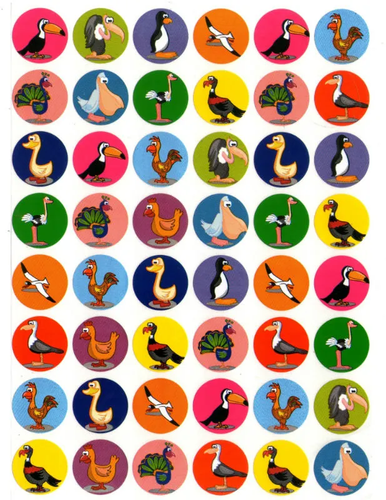 Water Fowl Stickers | The Craft Zone