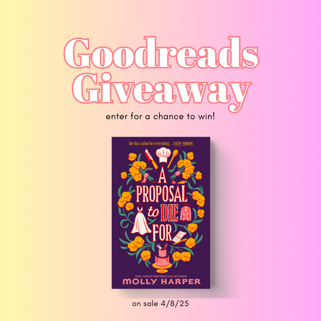Goodreads Giveaway for PROPOSAL