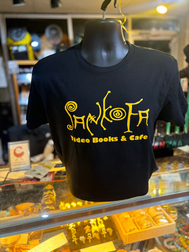 Sankofa Video Books & Cafe 25th Anniversary Tee | sankofa-dc