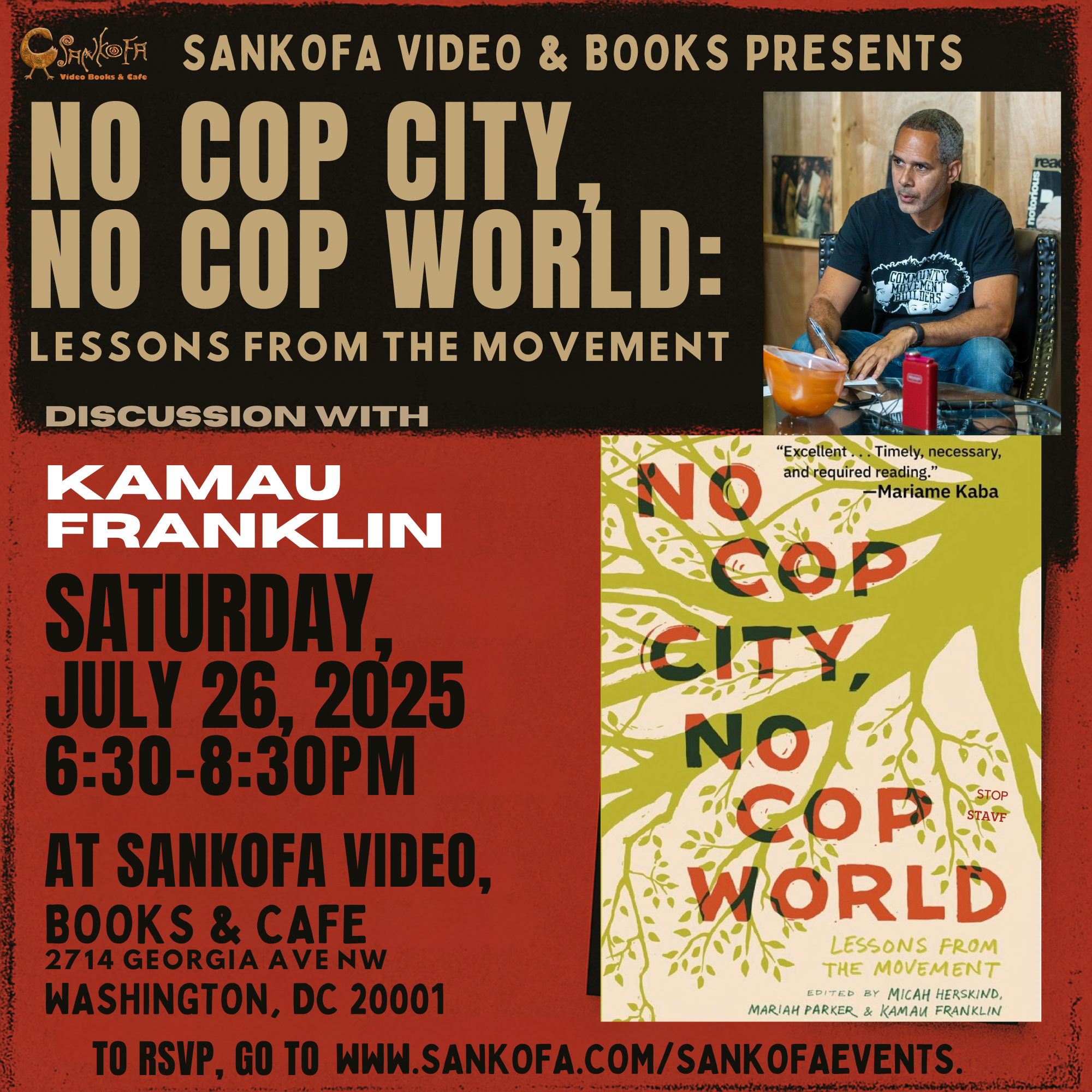 Book Event - No Cop City, No Cop World: Lessons from the Movement ...