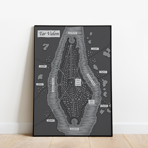 Tar Valon: The Wheel of Time | PeculiarPDesigns