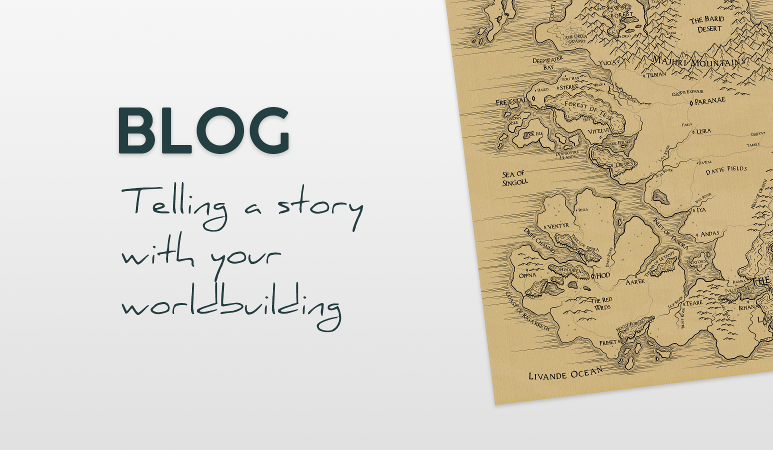 Telling a Story with Your Worldbuilding