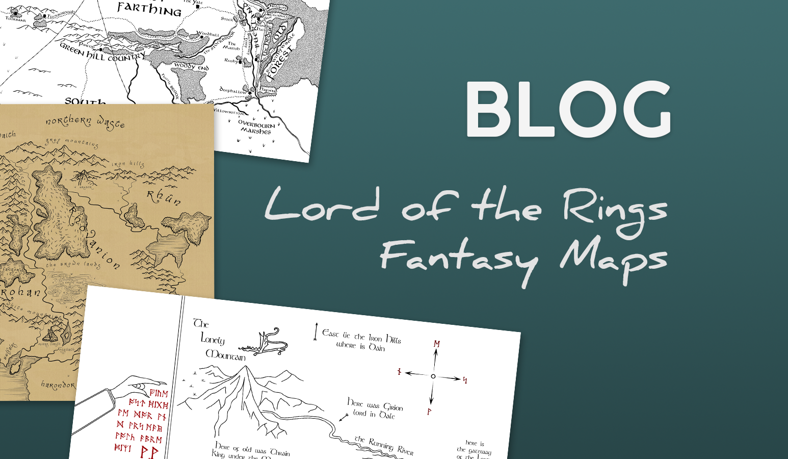 Lord of the Rings Fantasy Maps