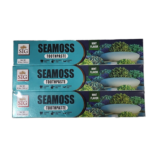 Sea Moss Toothpaste - Mint Flavour - (Pack of 3) | NDA Online Market