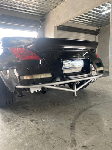 Nissan 350Z Rear Bash bar / Jack Bar | Lead Run Motorsport
