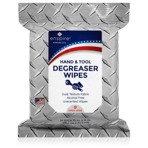 Hand & Tool Degreaser Wipes | Enspire