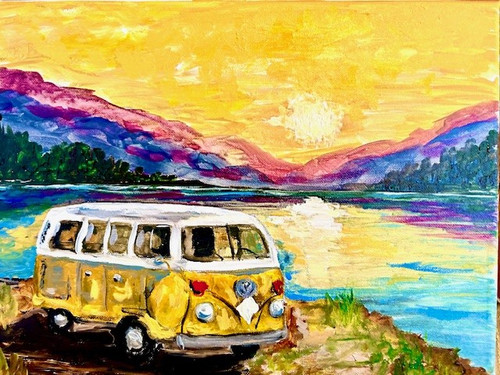 Sold VW Van | Allison Weeks Fine A