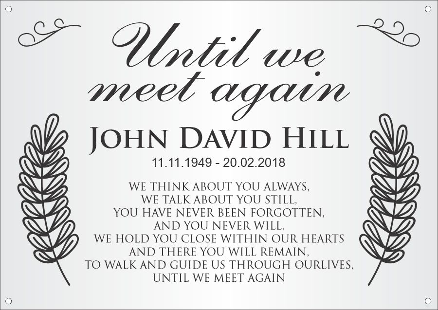 Choosing the Perfect Wording for Memorial Plaques: A Guide by Planet ...