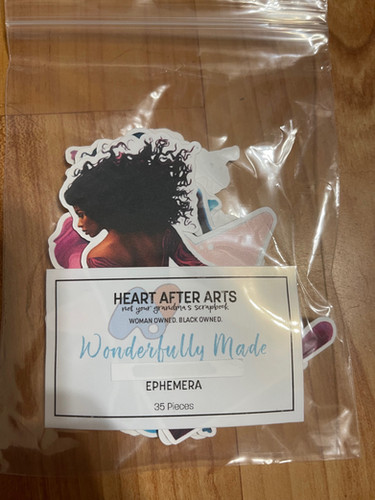 Wonderfully Made Ephemera | Heart After Arts