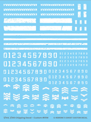 CHIPPING DECAL - CUSTOM | G-rework
