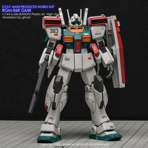 [HG] RGM-86R GMIII (UNICON Ver.) | G-rework