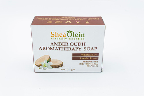 SHEA OLEIN AMBER OUDH AROMATHERAPY SOAP | tajperfumesinc
