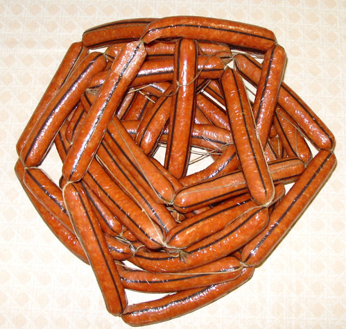 28mm x 84' Clear Cellulose casings for skinless sausage | DirtCheapCasings