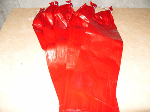 SAUSAGE CASINGS FOR BOLOGNA(4.8 inch x 24 inch) RED FIBROUS 10 COUNT ...