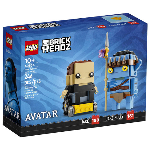 LEGO® BrickHeadz Avatar Jake Sully & his Avatar 40554 | Rarity Bricks