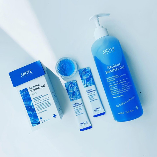 USA Seller-SANTE Azulene Soother Gel-500ml Bottle or 20 Sticks/Box ...