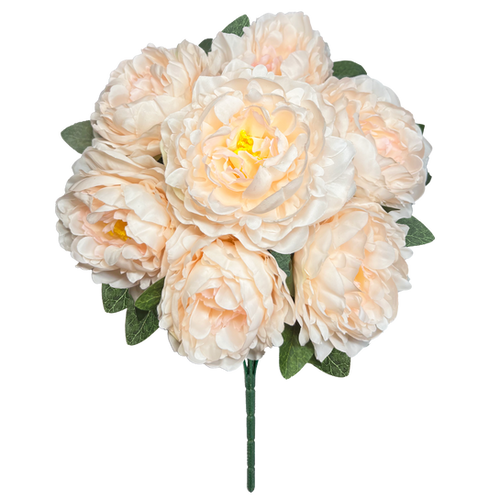 Exquisite Real Touch Peony Artificial Flower Bush | American Silk Inc