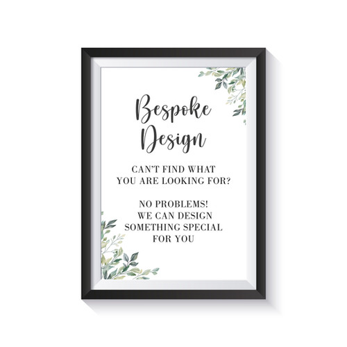 Bespoke Text Only Print | Oh Happy Days