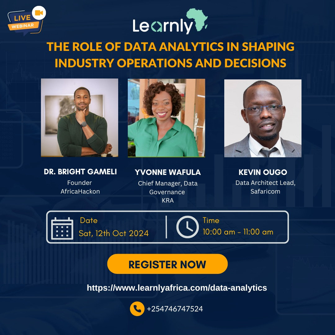 The Role of Data Analytics in Shaping Industry Operations & Decisions | Learnlyafrica