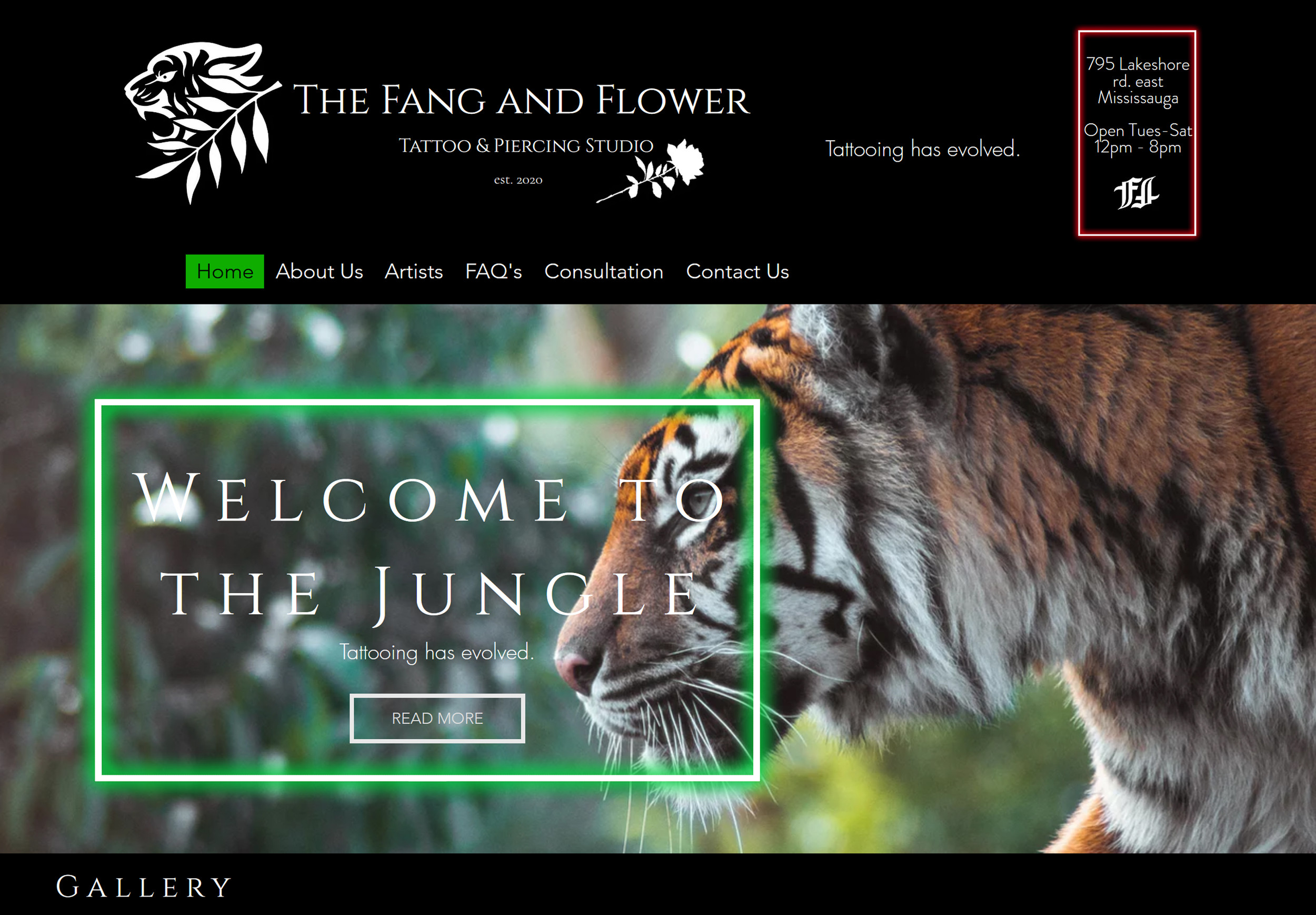 Tattoo and Piercing Mississauga | The Fang and Flower Tattoo and ...