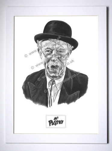 Mr Pastry - Mounted Limited Edition Print | Stevelilart
