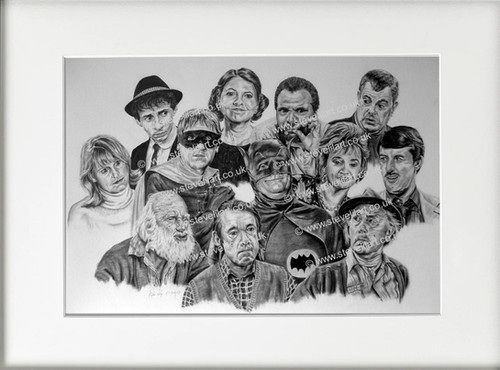 Only Fools and Horses - Batman and Robin - Mounted Limited Edition ...