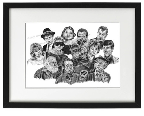 Only Fools and Horses - Batman and Robin - Framed Limited Edition Print ...