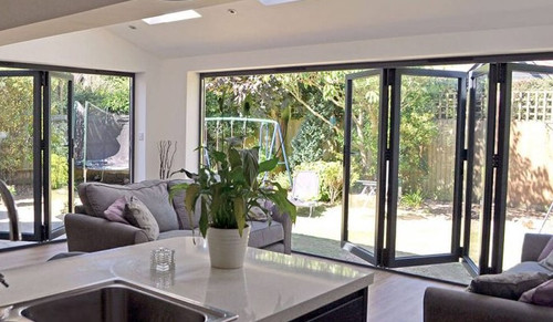 Black Bi-fold Doors | Warfield Glass LTD
