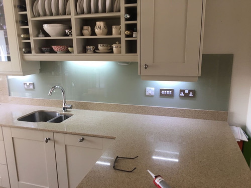 Toughened Custom Coloured Splashbacks (1000mm x 1500mm or Under ...