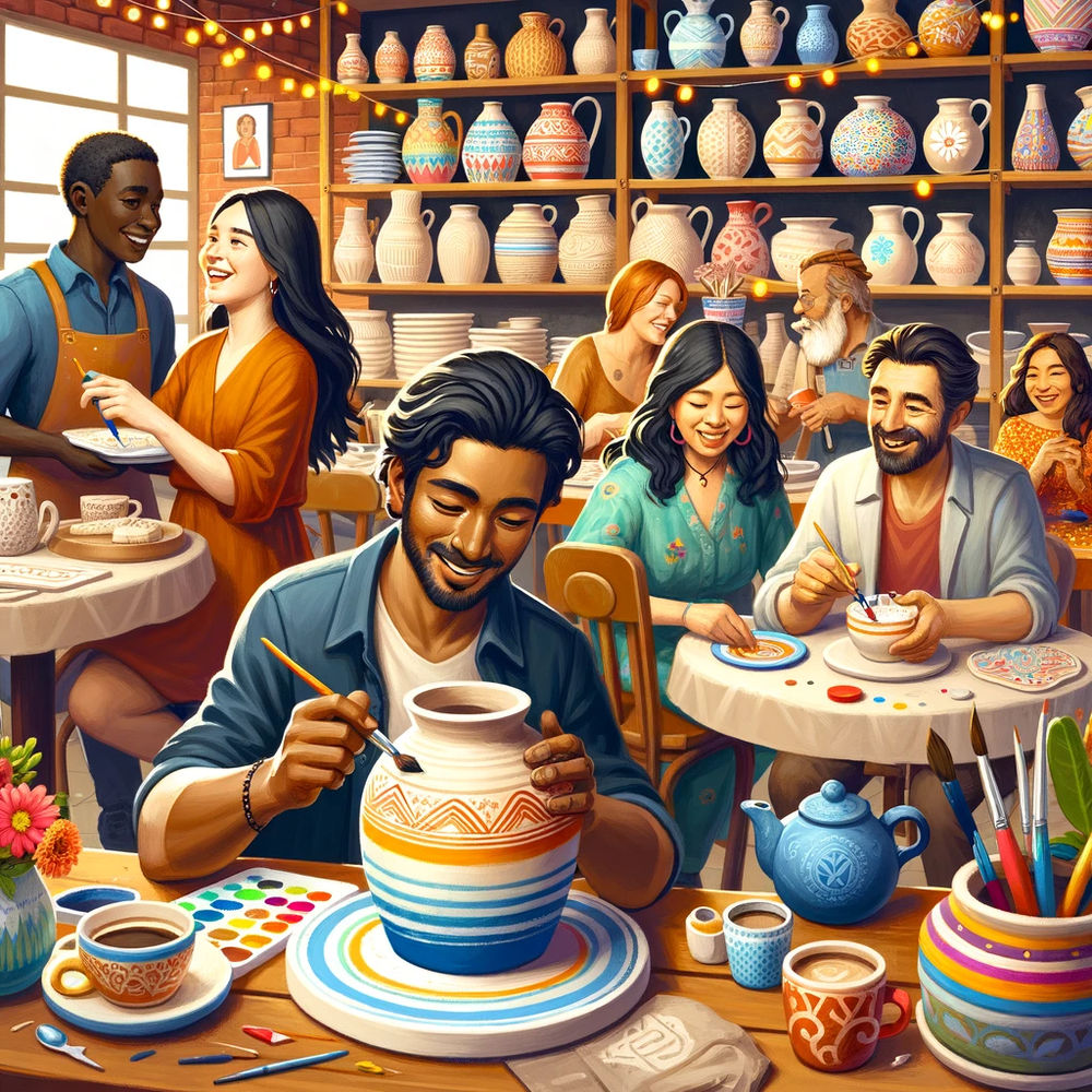 Things to Do at Pottery Cafe: Paint, Dine, and Celebrate | The Go-To Guy