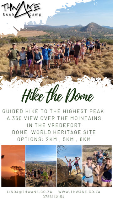 Thwane Bush Camp: Adventure & Tranquility in the Vredefort Dome World ...