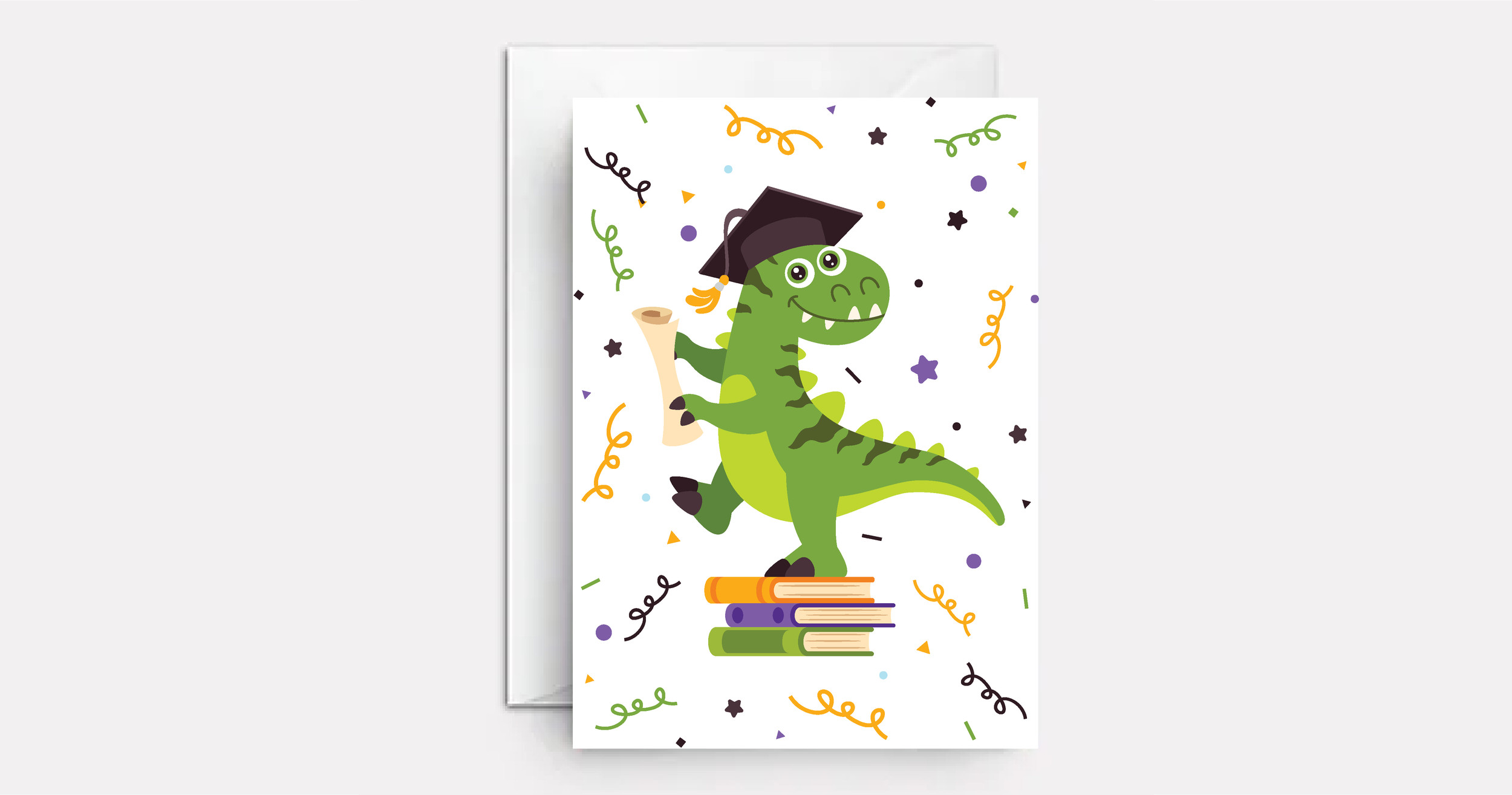 Dinosaur Graduation Card For Sale | PBG